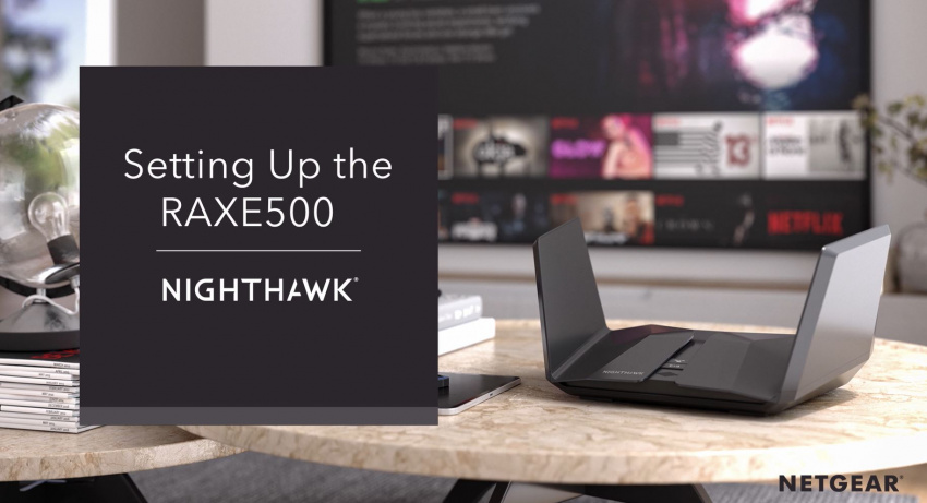 Netgear AXE11000 Nighthawk Tri-Band WiFi 6E Router (RAXE500) - 荃豐A3A