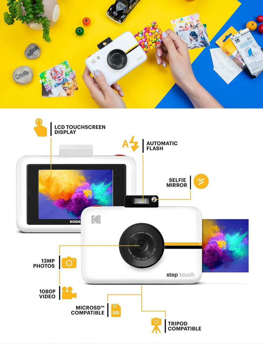Kodak step touch 3合1數碼即影即有相機 - 門市有售 - STOREROOM 物適