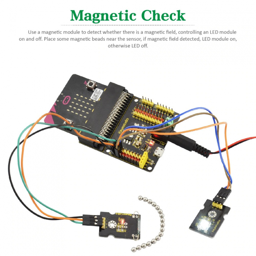 Keyestudio 37 in 1 Sensor Starter Kit Kit for micro:bit (須另購micro:bit ...
