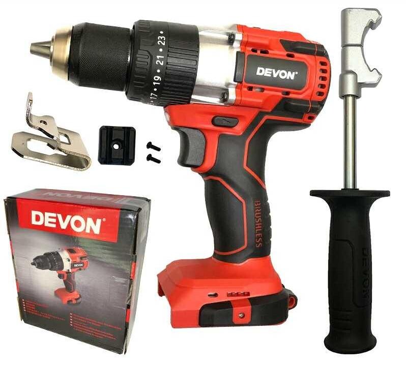 大有 Devon 石屎衝擊鑽 (鋰20V) 無刷 淨機 5283-Li-20TSI/N - 豐業五金