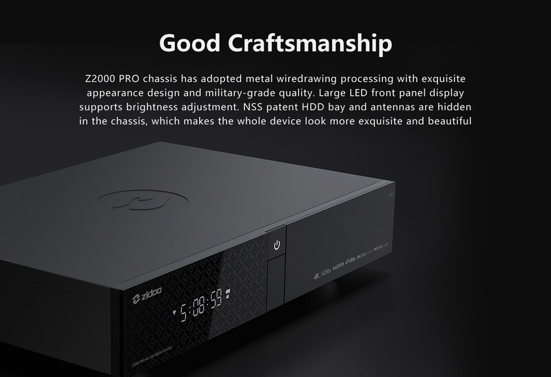 ZIDOO 4K HI-FI Media Player Z2000 PRO - GearZone