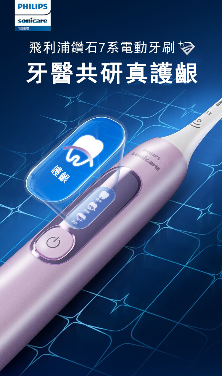 Philips 飛利浦 超聲波電動牙刷 HX3792 - 潮流特區