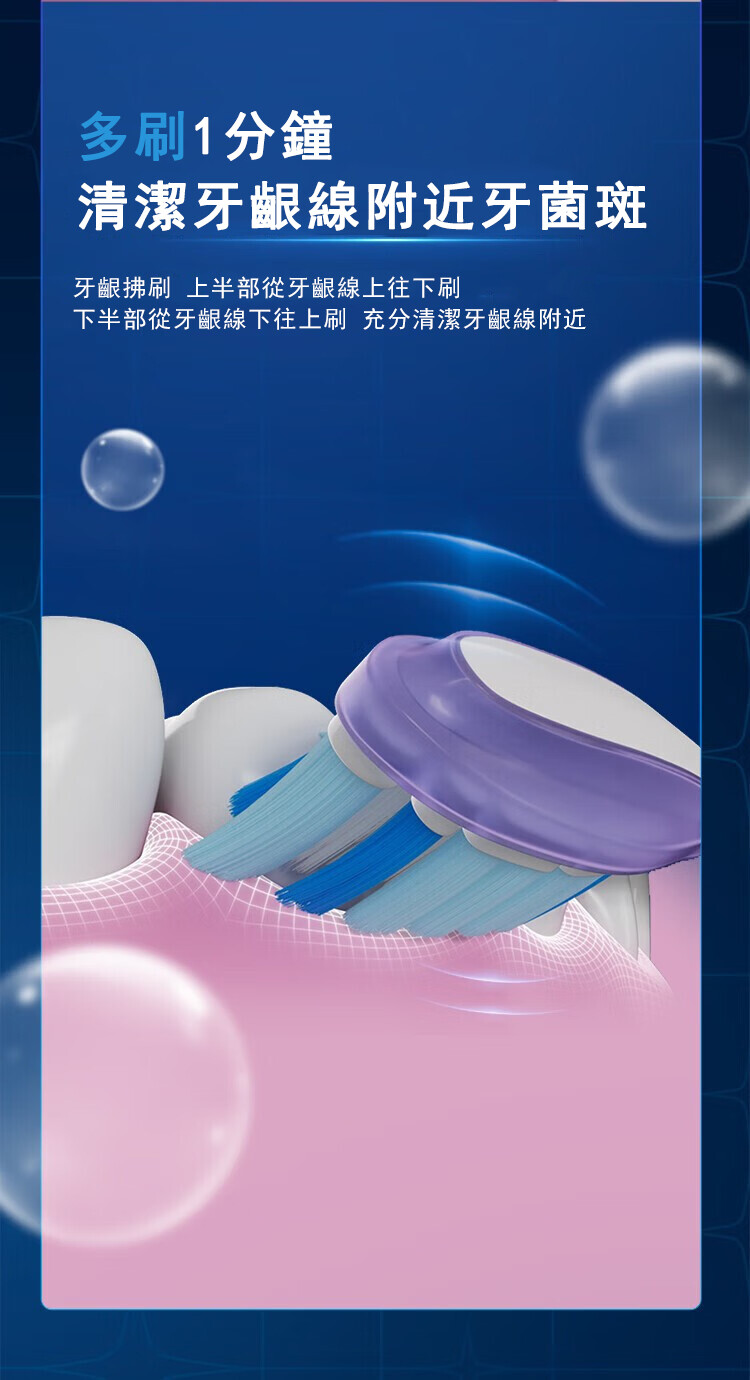 Philips 飛利浦 超聲波電動牙刷 HX3792 - 潮流特區